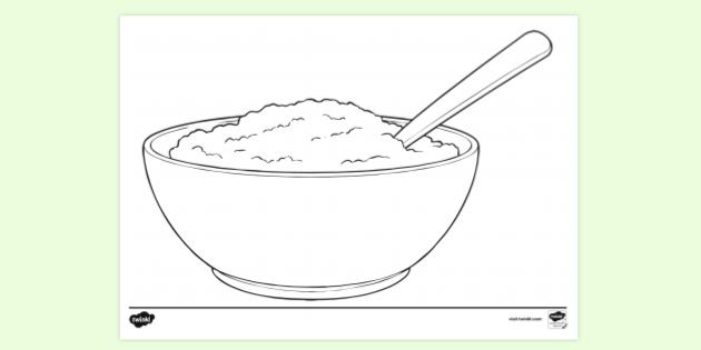 FREE! - Oats Colouring Sheet | Colouring Sheets