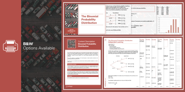 👉 The Binomial Probability Distribution Resource Pack