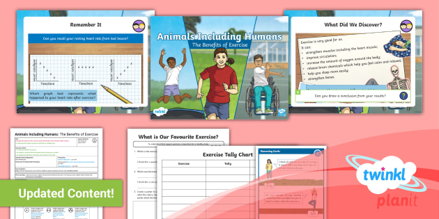 Animals Including Humans: Benefits of Exercise Lesson 4 | Y6