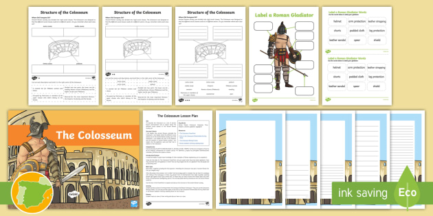 The Colosseum Lesson Pack (teacher made)