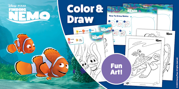 nemo coloring book