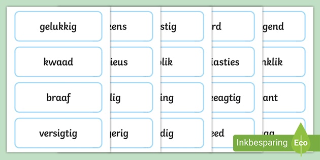 STOMPI - Bywoorde Hoe? Woordkaarte (teacher made)