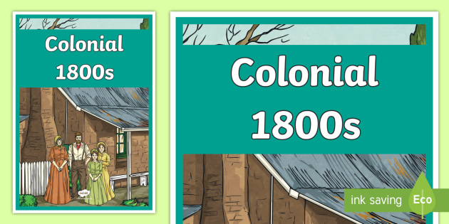 Colonial 1800s Book Cover