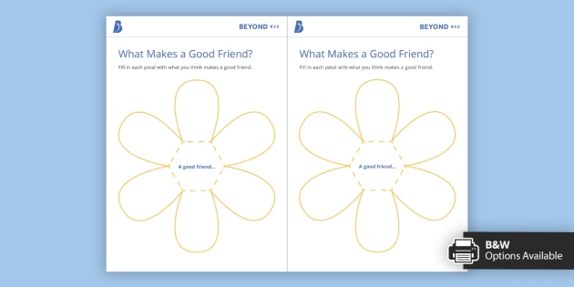 What Makes a Good Friend? | Secondary RSE | Beyond