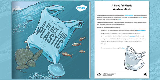 A Place for Plastic - Ocean Pollution Wordless Story for KS2