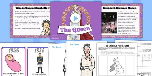 Queen Elizabeth II Resource Pack - queen elizabeth ii, resource, pack