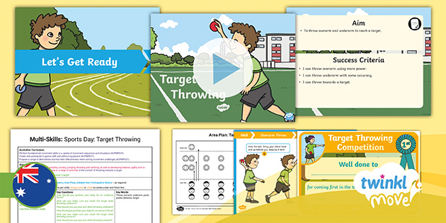 Move PE Year 1 Multi-Skills: Sports Day Lesson 4: Target Throwing ... Move PE Year 1 Multi-Skills: Sports Day Lesson 4: Target Throwing ...