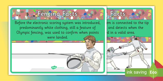Fencing Display Facts
