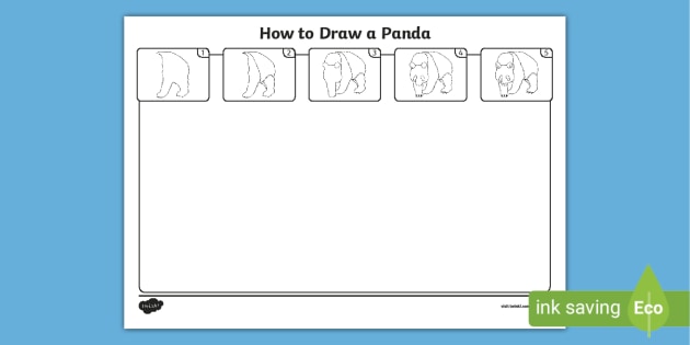 How to Draw a Panda