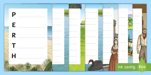 Perth Acrostic Poems