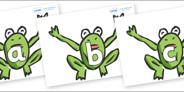 Phoneme Set on Frogs (teacher made)