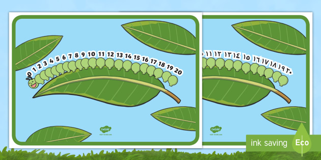 Curved Number Lines | twinkl.co.uk