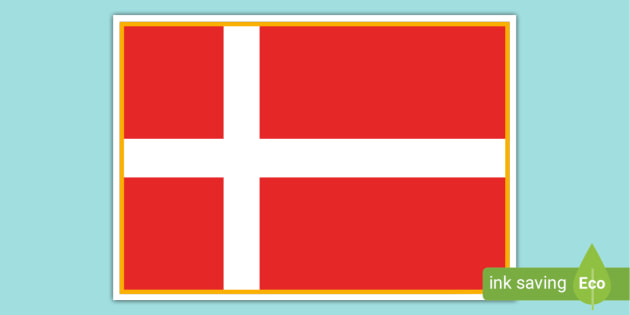 Denmark Flag Poster