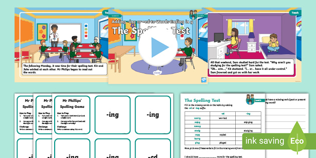 Adding -ed to Words Ending in 'y' Lesson Plan - Level / Phase 6 Week 6 ...