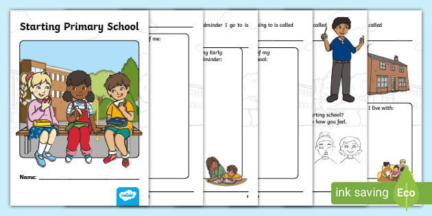 Starting Primary School Transition Booklet | Twinkl