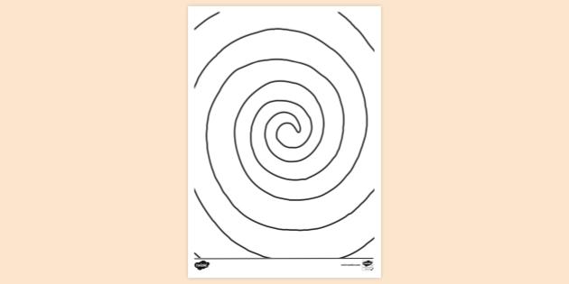 FREE! - Swirl Colouring Sheet | Colouring Sheet