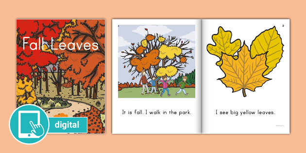 Fall Leaves Emergent Reader eBook (teacher made)