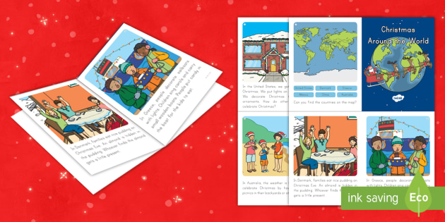 Christmas Around the World Emergent Reader and Teaching Notes - Guided