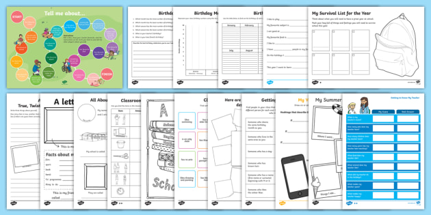Foundation - Year 2 | Back to School Activities