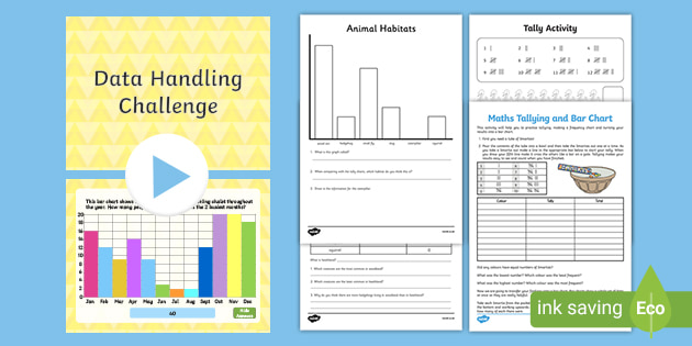 Maths Third/Fourth Data Pack (teacher made)