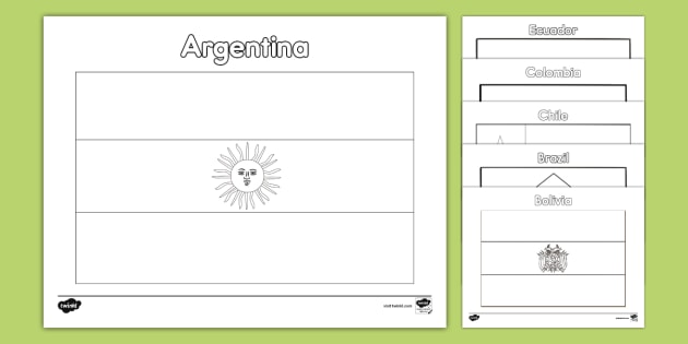 el salvador flag coloring page printable