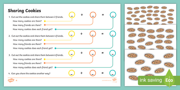 Sharing Cookies Differentiated Division Activity