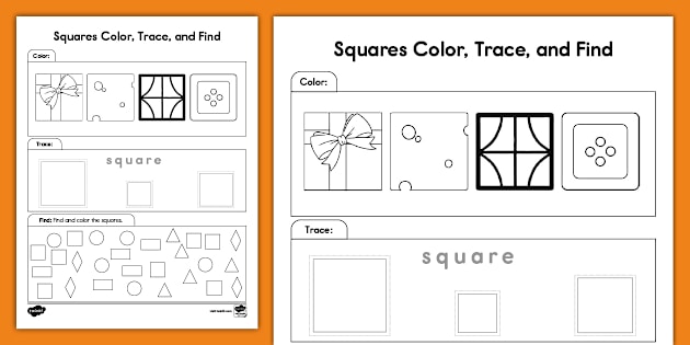trace all the squares