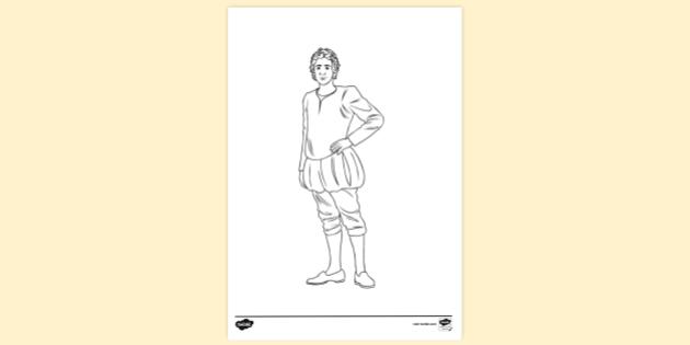 FREE! - Benvolio Colouring Sheet | Colouring Sheets