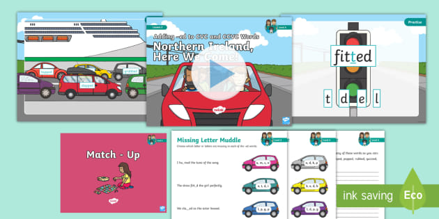 Adding -ed to CVC and CCVC Words Lesson Plan - Level / Phase 6 Week 18 ...