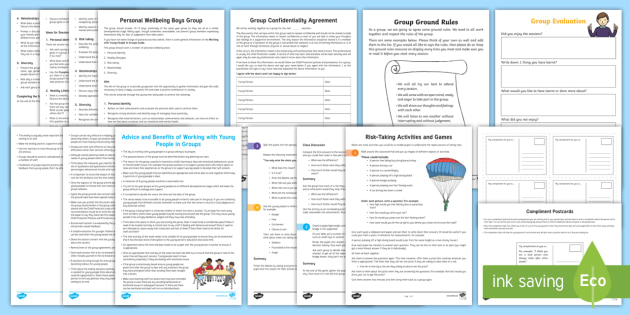 Personal Well-Being Group for Boys Guidance Pack