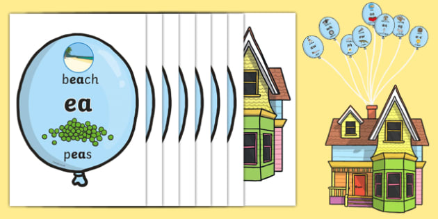 Phase 5 Phonic Balloons Display Pack