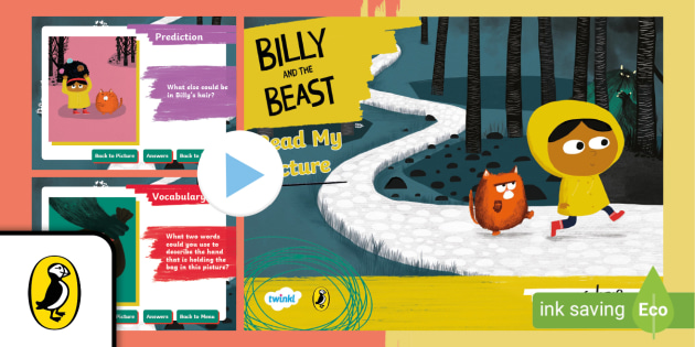 FREE! - Billy and the Beast: Read My Picture Activity PowerPoint