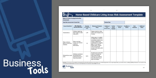 Safety Risk Assessments | twinkl.com.au