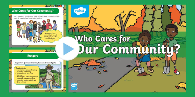 Who Cares for Our Community PowerPoint - Year 1 HASS