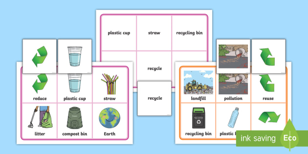 KS1 Recycling Bingo (teacher made)