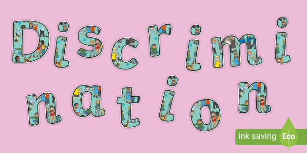 Discrimination Display Lettering (teacher made)