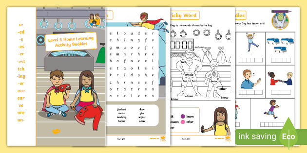 Home Learning Activity Booklet Level 5 Booklet 3