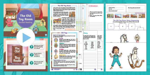 The Old Toy Room Guided Reading Pack (teacher made)