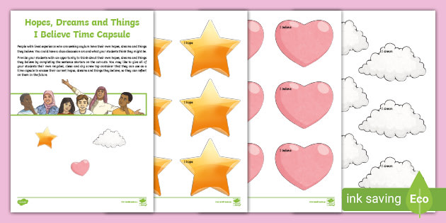 Hopes and Dreams Activity - Primary Teaching Resources