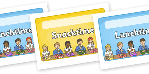 FREE! - Editable Lunchtime Snack Time Mat - snacktime, mat, lunchtime, food