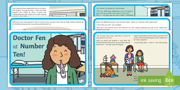 Exploring My World Aistear - Doctor Fen at Number Ten! Story