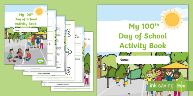100 Days of School Activity Booklet | F - 2 | Twinkl