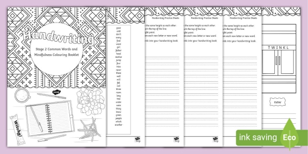 Mindfulness Colouring Booklet • Twinkl.co.uk
