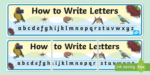 New Zealand Alphabet Banner | Twinkl Learning Resources