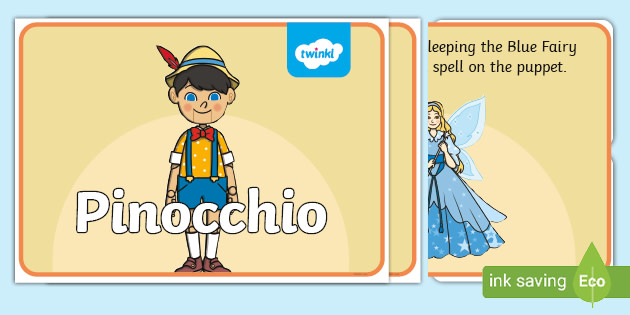Pinocchio Story Sequenging (teacher made)