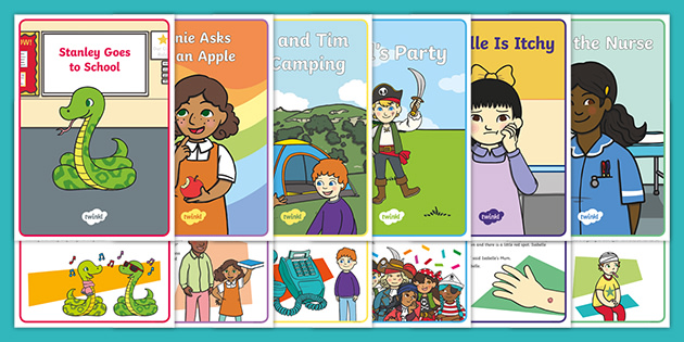 SATPIN Initial Sound Stories (teacher made)