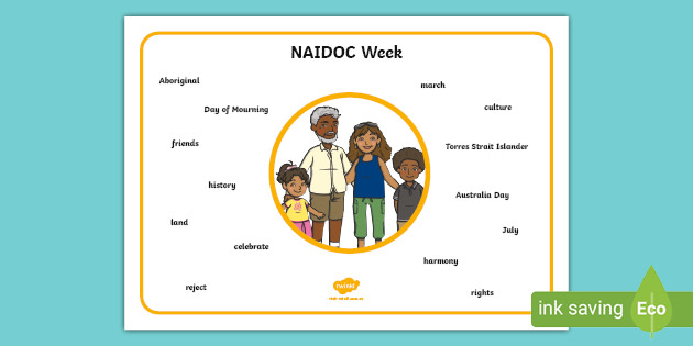FREE! - NAIDOC Week Vocabulary Mat | Australian Teaching Resources