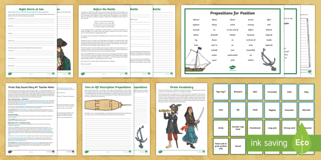 Pirate Ships Sound Story Chapter 1 Follow Up Lesson Ideas