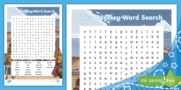 The Odyssey Word Search
