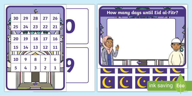 Ramadan Countdown Chart Resource Pack (teacher made)